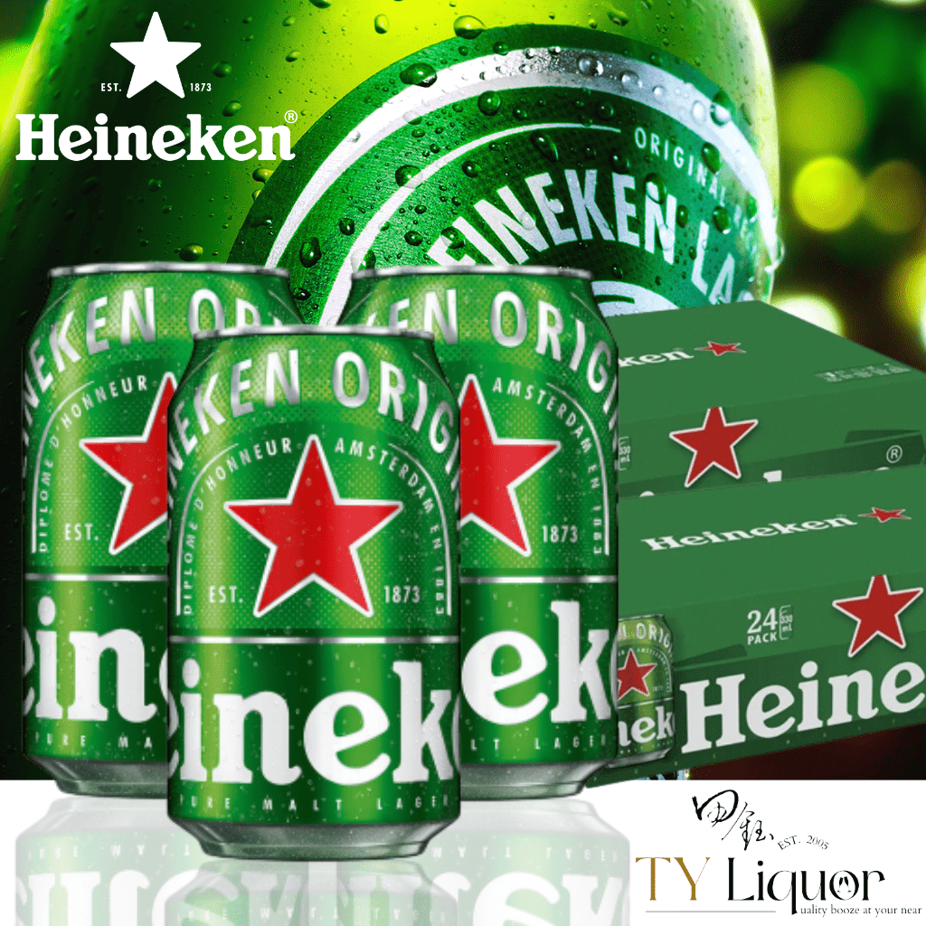 Heineken FAT Can, 24x320ml – TY Liquor