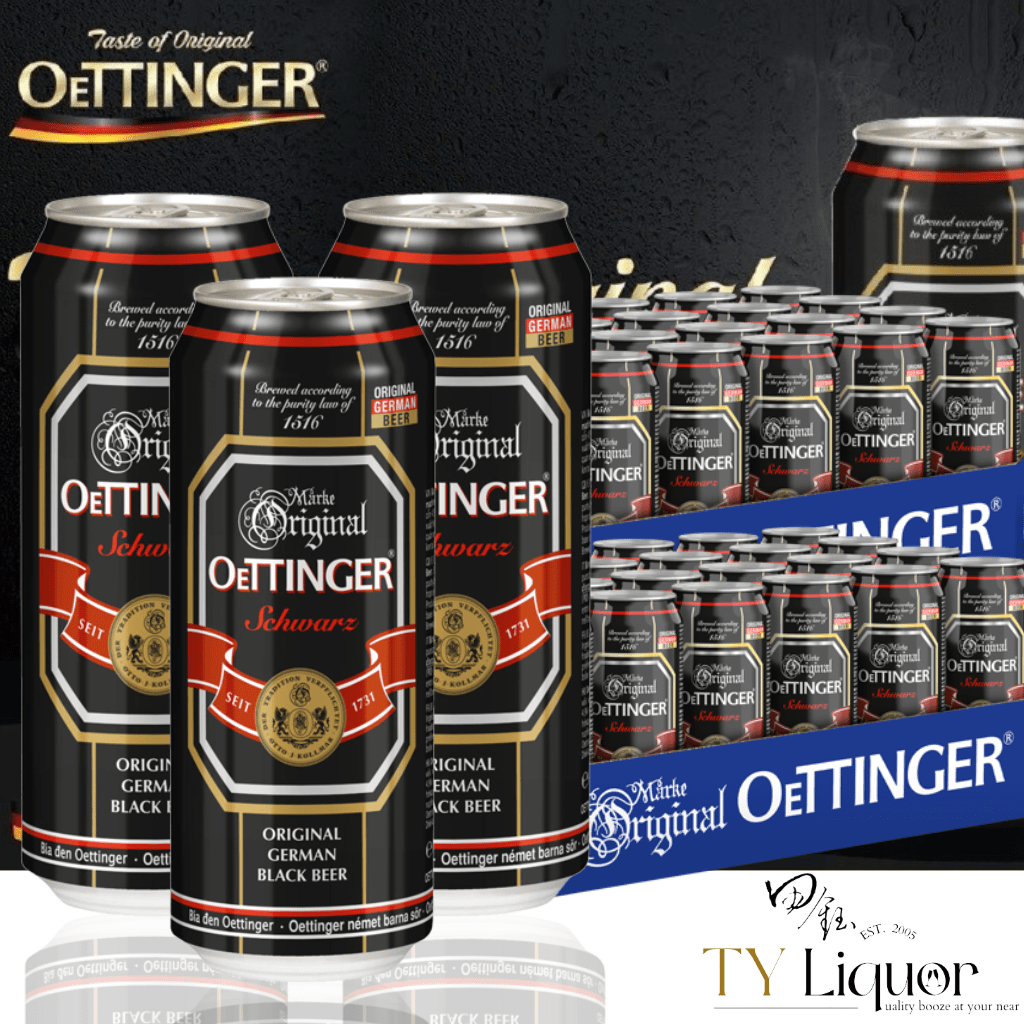 Oettinger Schwarzbier, 24x500ml – TY Liquor